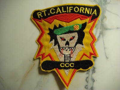 US 5th SF Grp MACV SOG RT CALIFORNIA CCC, VIETNAM WAR PATCH | eBay