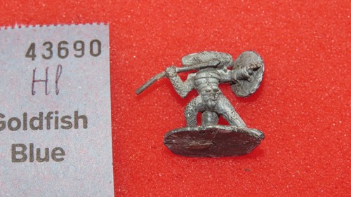 Citadel Runequest Crested Dragonewt with Javelin Games Workshop Metal ...