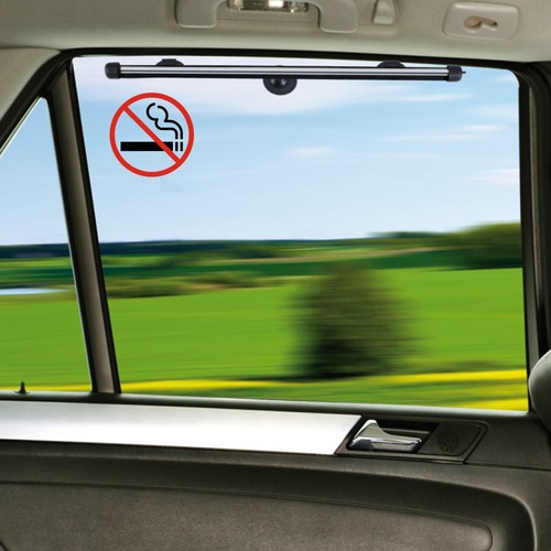 6x Clear No Smoking Stickers Modern Waterproof Windows Cars Office Work ...