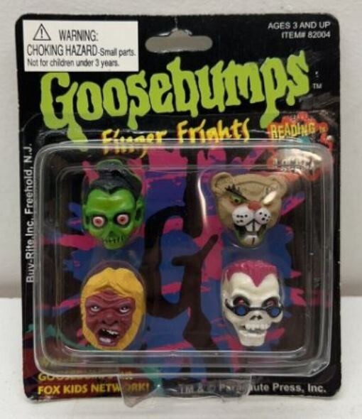 Goosebumps Finger Frights NEW Old Store Stock Warehouse Find ~ R L ...