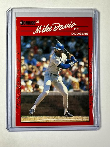 1990 Donruss - #552 Mike Davis Dodgers Baseball Card | eBay