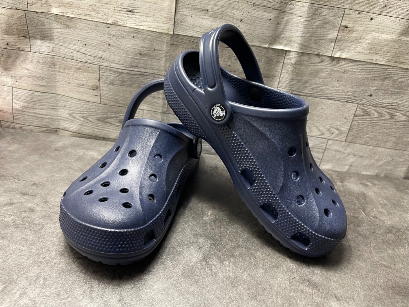 Crocs Baya Women Shoes Blue 7 M Rubber Slingback Casu… - Gem