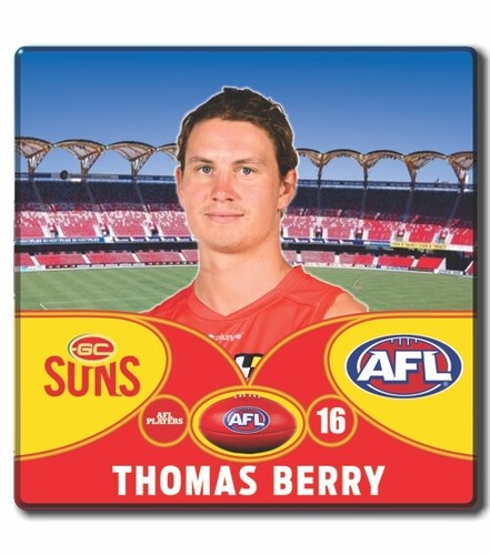 2023 AFL Gold Coast Suns Football Club - BERRY, Thomas | eBay Australia