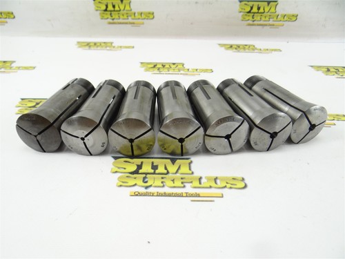 7 HARDINGE 5C COLLETS 1/16" TO 9/32" | eBay