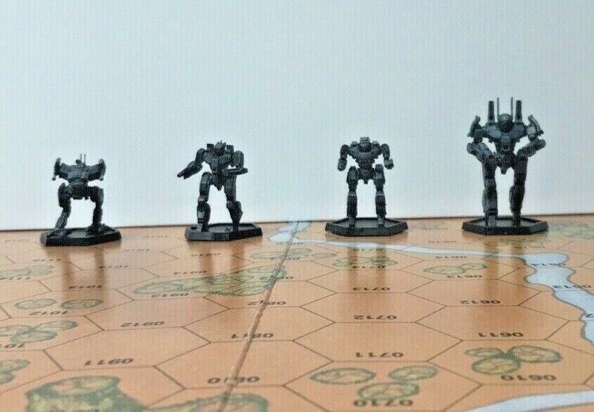 Battletech Miniatures - Starter Pack - 14x Essential Classic Minis ...