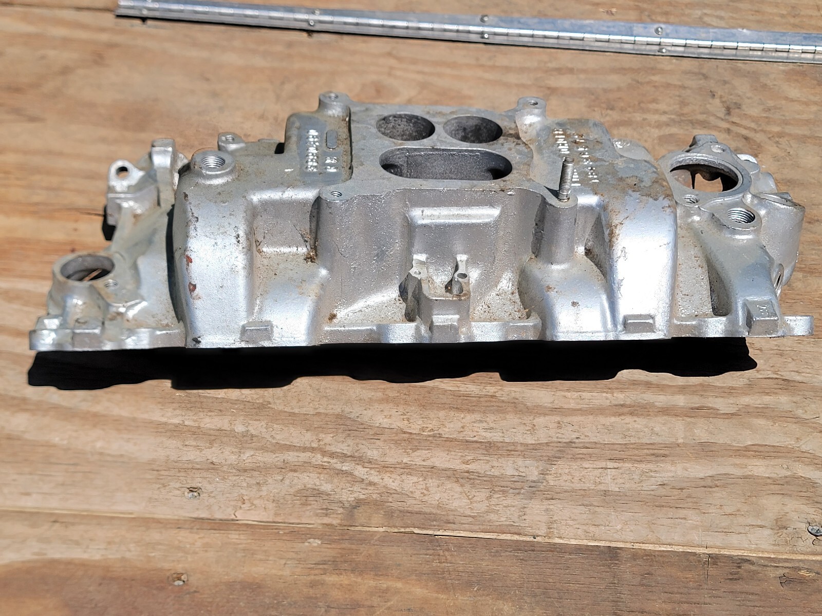 1966-1967 Chevrolet Chevy L79 Aluminum Intake Manifold 3890490 Factory ...