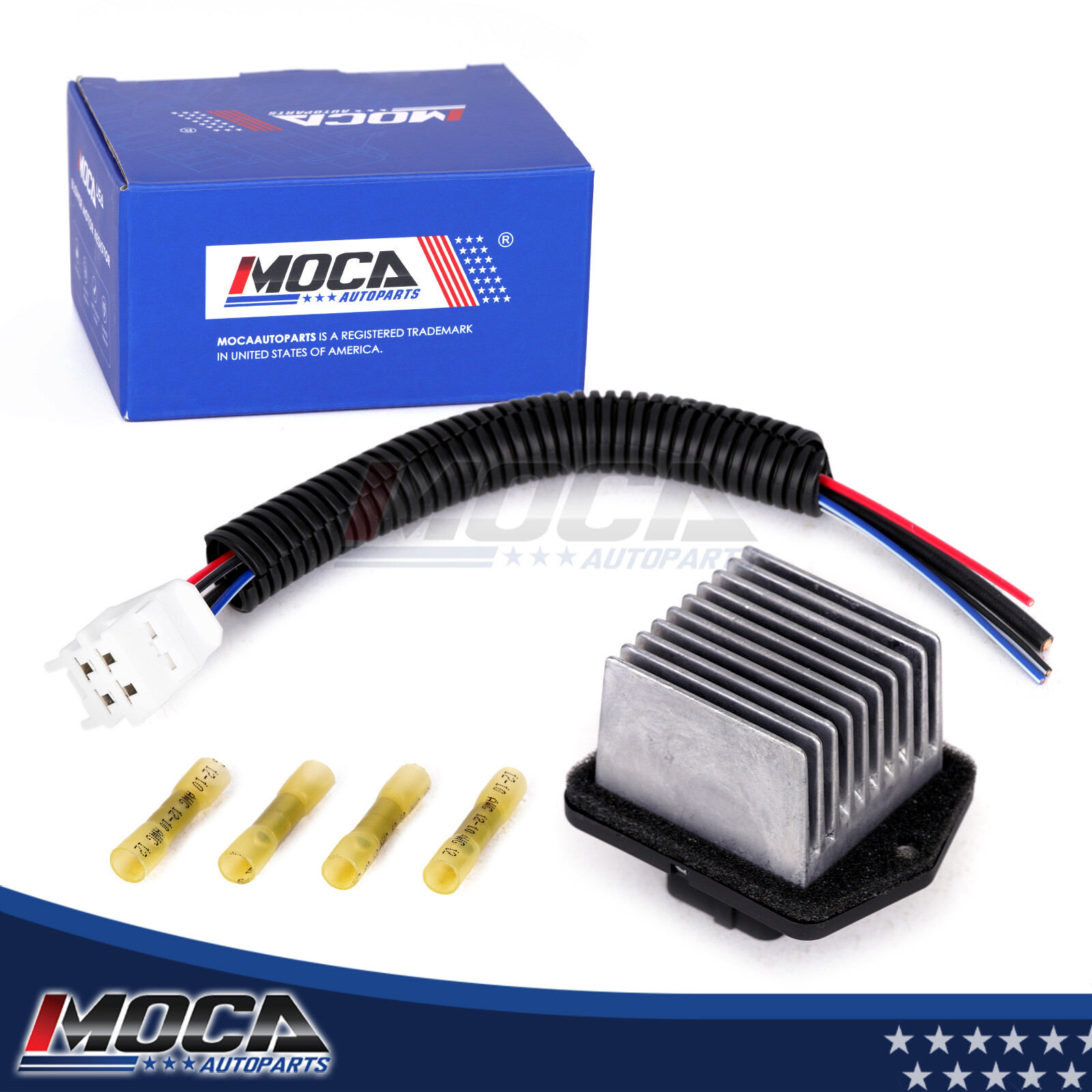 HVAC Blower Motor Resistor for 08-17 Mitsubishi Lancer 07-13 Outlander ...