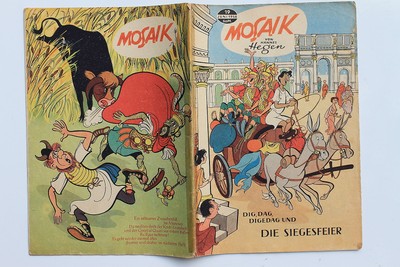 original MOSAIK Hannes Hegen Nr. 19 Dig Dag Digedag und die Siegesfeier ...