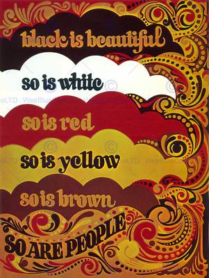 ADVERT CULTURAL CIVIL RIGHTS INTEGRATION USA POSTER ART PRINT BB2191B ...