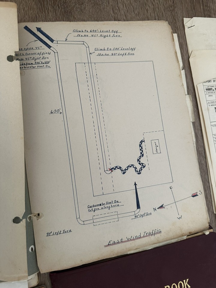 WW2 US Army Air Corps P-51 Pilot Documents | eBay