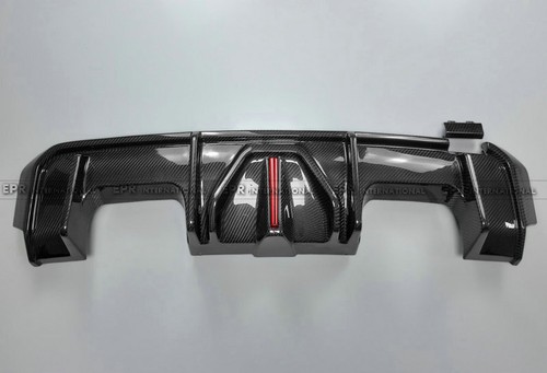 For BMW M3 G80 Sedan M4 G82 Coupe Pre-preg Dry Carbon Rear Bumper ...