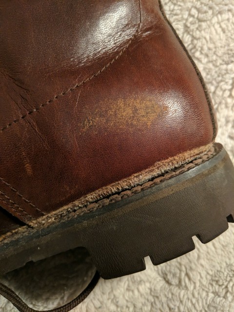 Frye Berwick 87430 Mens 7 Lace up Ankle BOOTS Vibram Sole Cognac. Read ...