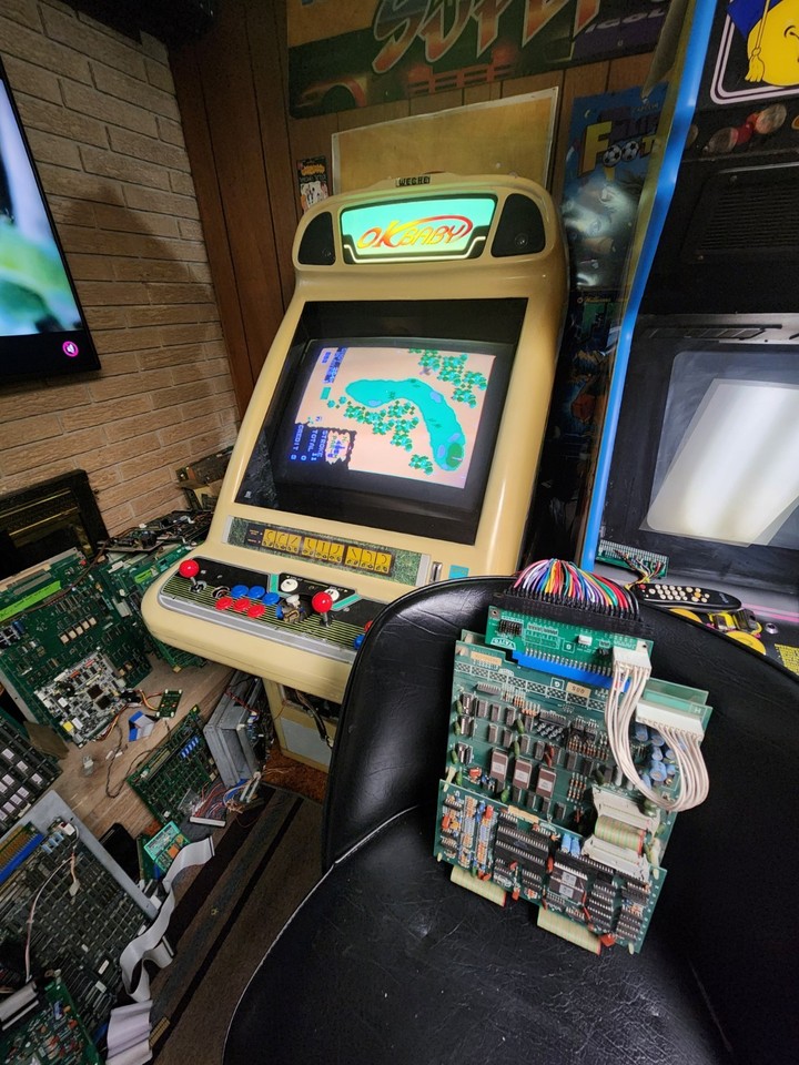 Birdie King 2 Arcade PCB... Tested Working, Read Description | eBay