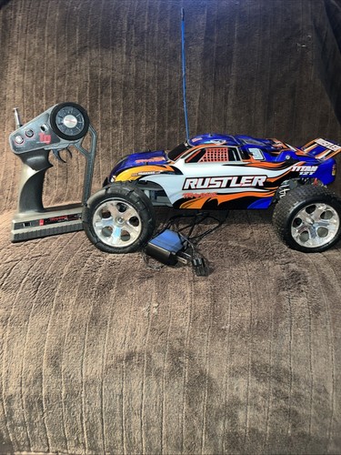 Traxxas Rustler Titan 12T With Remote Battery And Charger Read ...