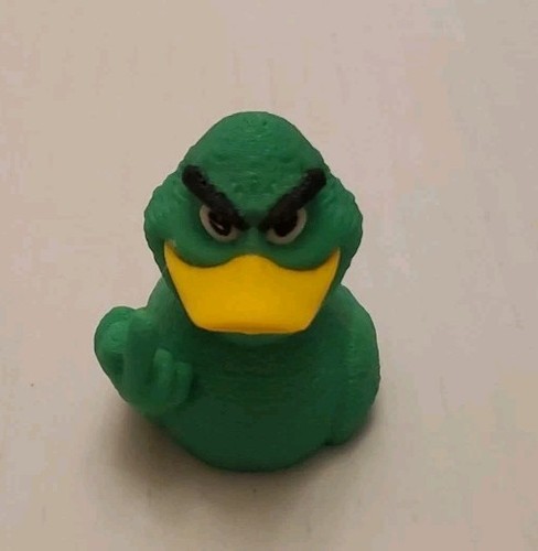 Mini Grinch Flipping You Off Duck 3d Printed Middle Finger Pocket Pets ...