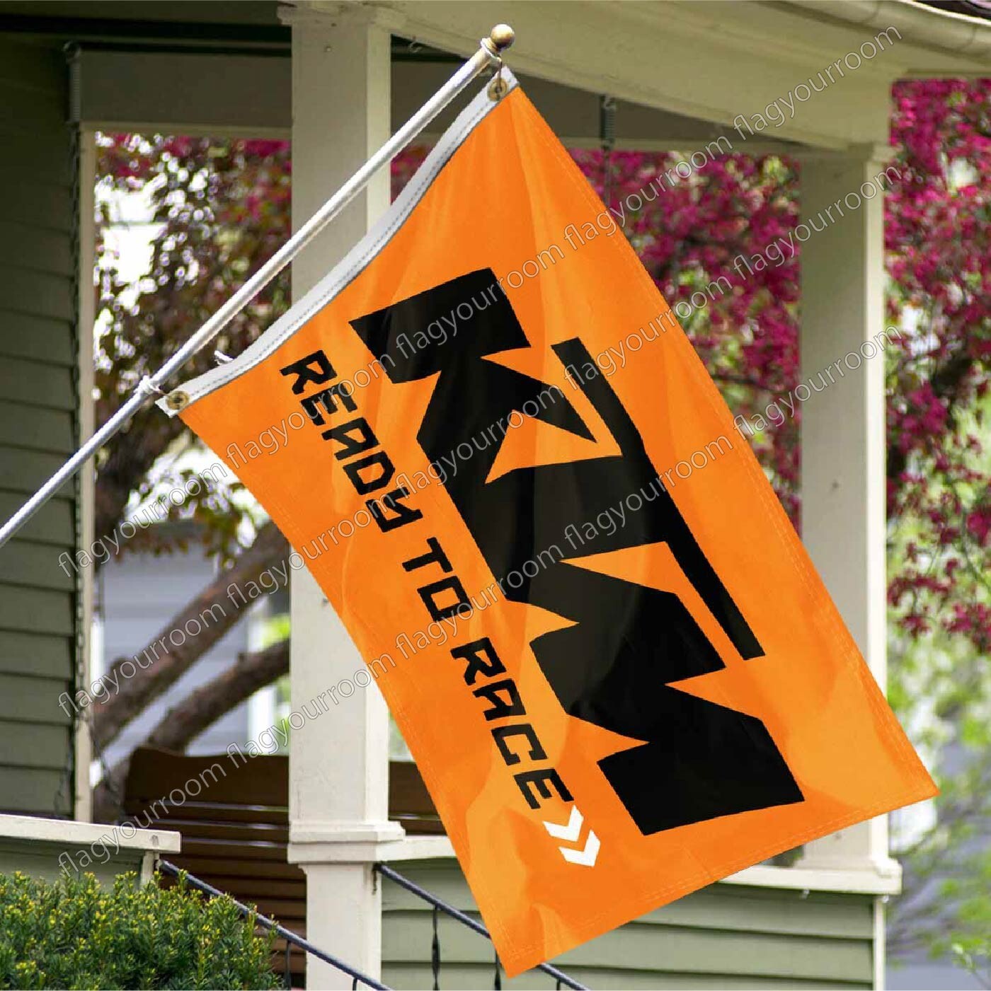 KTM Racing 3X5 Flag Banner Sport Motorcycle Garage Biker Fast Free ...