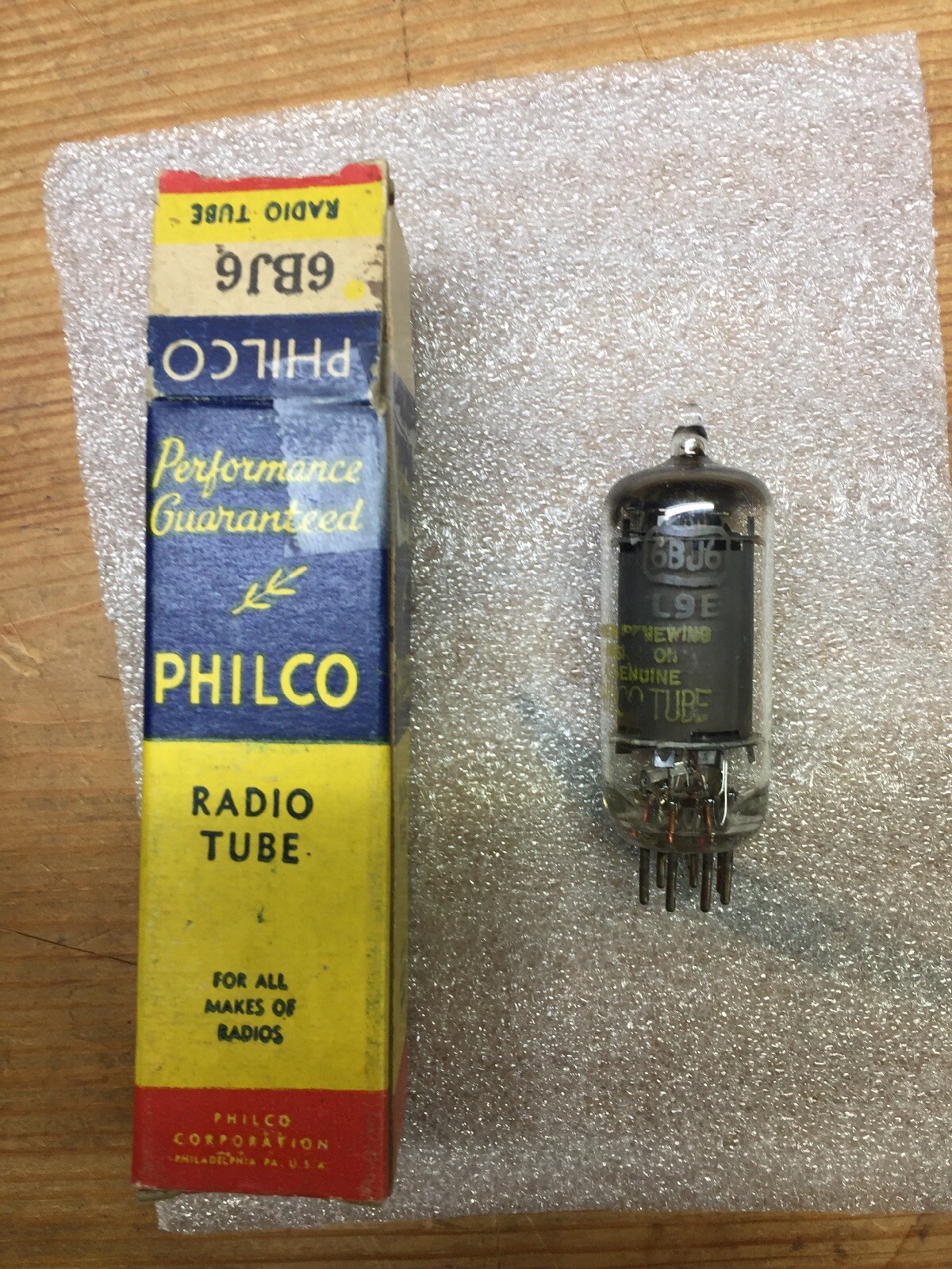 6BJ6 tube. NOS TV-7 tested | eBay