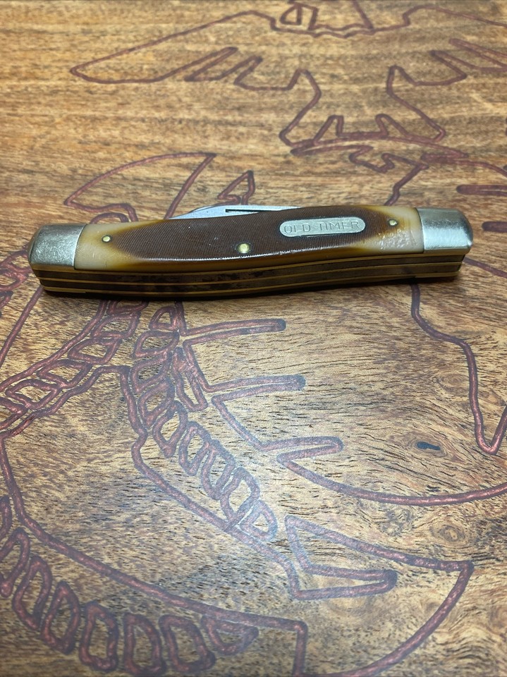 Vintage Schrade Old Timer 80T Folding Pocket Knife-Made in the USA🇺🇸 | eBay