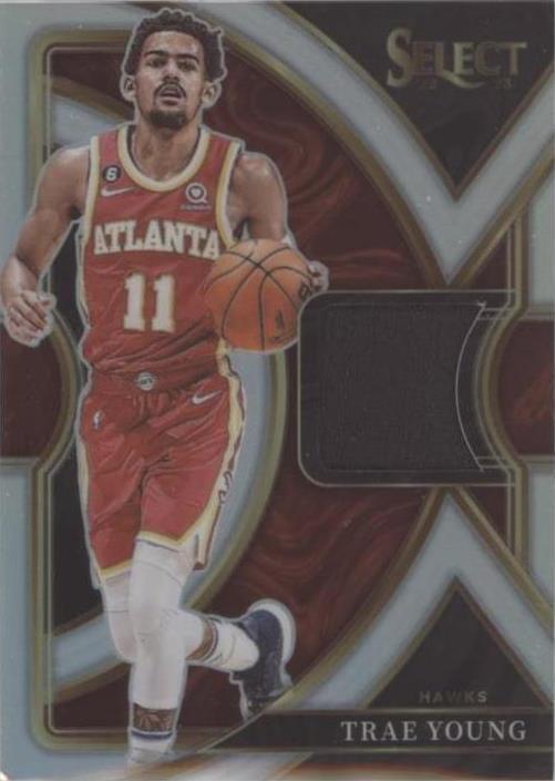 2022-23 Panini Select - Selective Swatches Trae Young #SS-TY (MEM) for ...