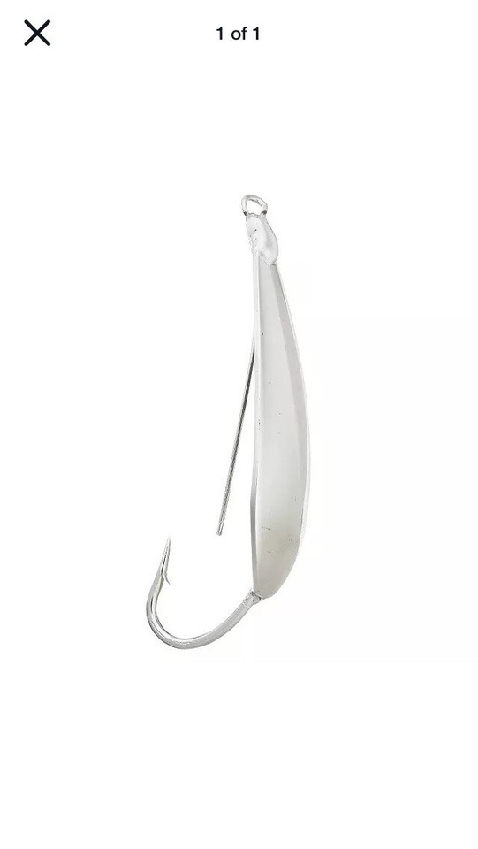 Johnson Silver Minnow 2.75" Silver Fishing Spoon-5 1/2” trailer ...