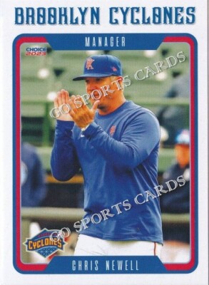 2023 Brooklyn Cyclones Chris Newell New York Mets MGR Minor League | eBay