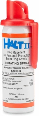 HALT II Dog Repellent Spray 1.5 oz - Stop Aggressive Dog Attacks for ...