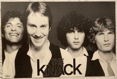 The Knack 1979 Promo Poster My Sharona Capitol Records | eBay
