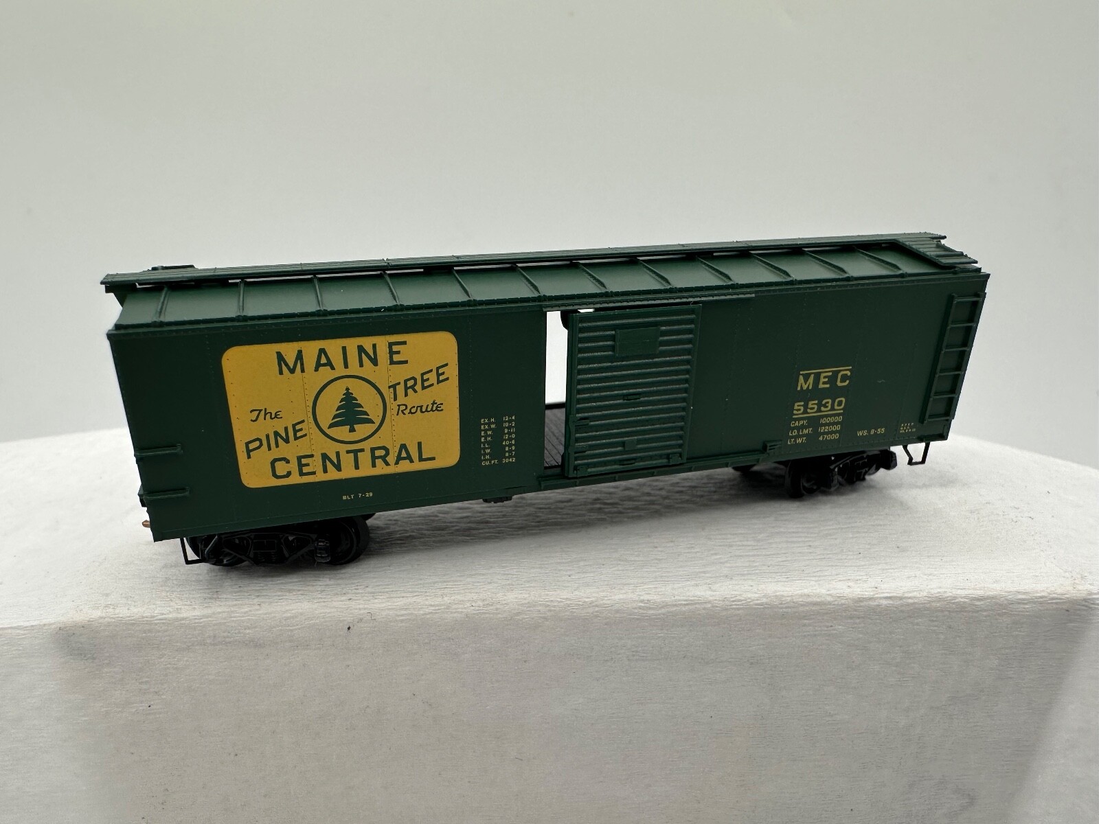Maine Central, 40' USRA Steel Box Car, Single Door, Rd# MEC 5530 | eBay