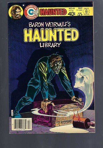HAUNTED LIBRARY 46 - VF 8.0 - - 1971 SERIES - CHARLTON HORROR COMICS ...