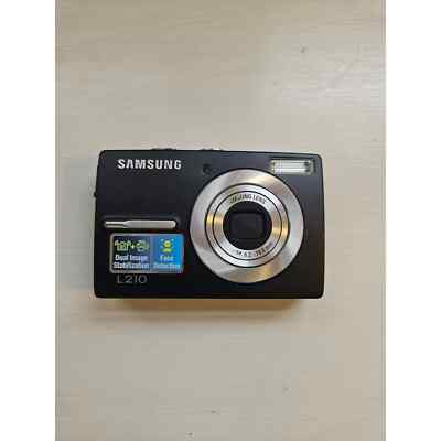 Samsung L Series L200 10.2MP Digital Camera - Black with case battery ...