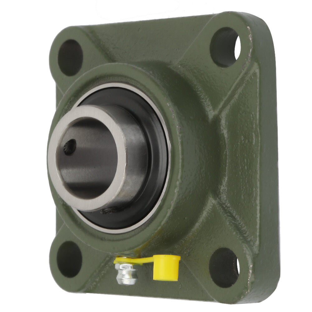 1pcs Pillow Block Square Bearing 4 Blot Mounted Insert Bearing With ...