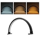 30in Half Moon Nail Art Light 48W 2700K To 5600K Dimmable Arc Table ...