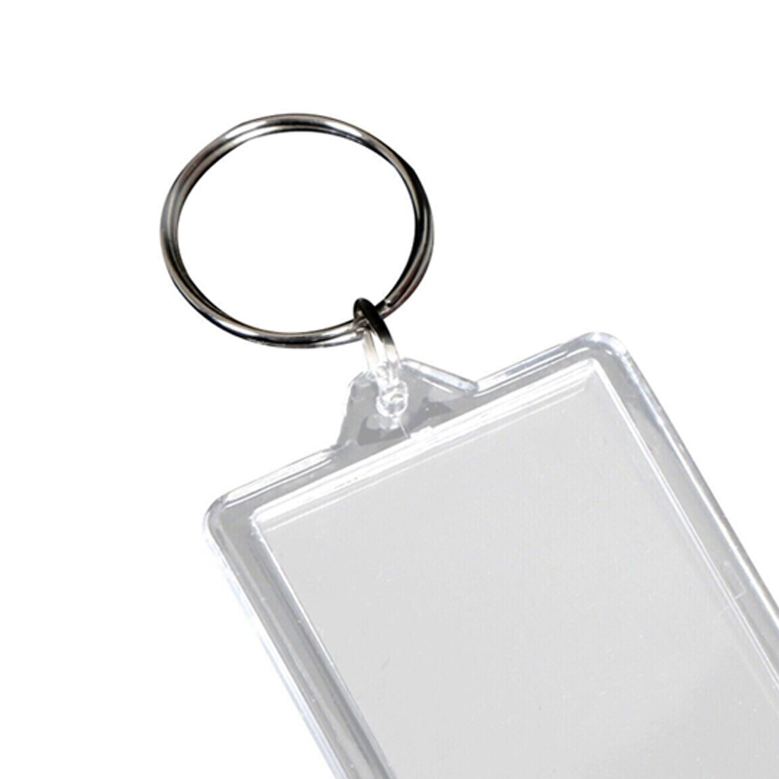 Blank 70mm x 45mm Jumbo Keyring | Make Your Own Clear Acrylic Keyring ...