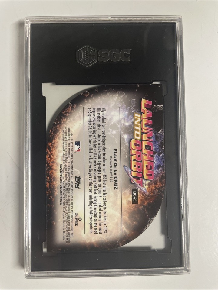 2024 Topps Cosmic Chrome Elly De La Cruz Launched Into Orbit RC #LIO-25 ...