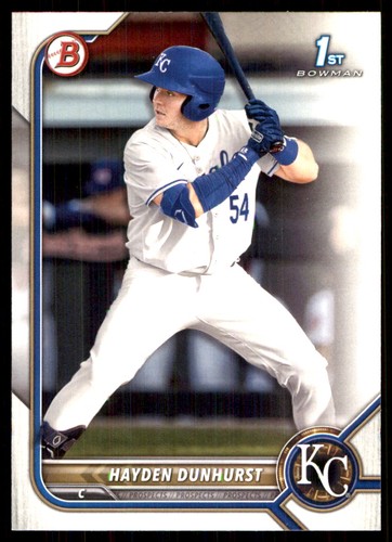 2022 Bowman Draft - Hayden Dunhurst #BD-44 (RC) for sale online | eBay