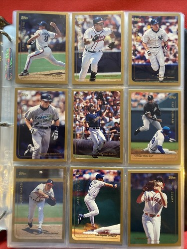 1999 Topps MLB Baseball Complete Set Factory Series 1 & 2 + Traded Set ...