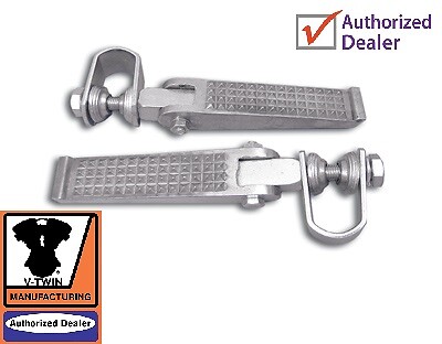Anderson Clamp on Foot peg Set Indian Chopper Shovel Knuckle Pan TC-88 ...