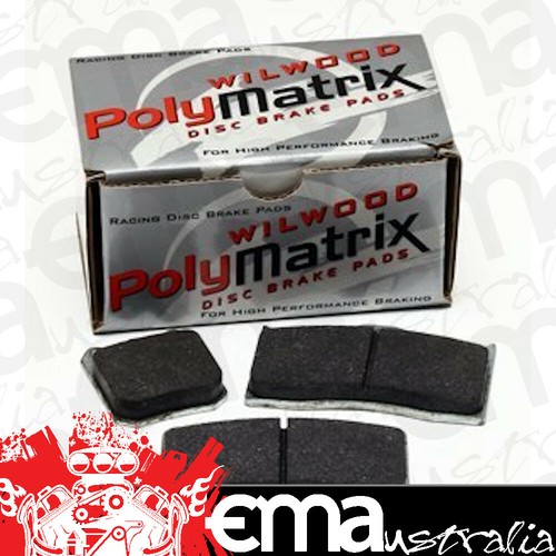 PolyMatrix Brake Pad Set with A Compound (Suit Powerlite Radial Mount ...