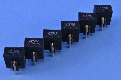6 Vitec 10KHz to 300KHz Current Sense Transformers Type 57P96 P/N ...