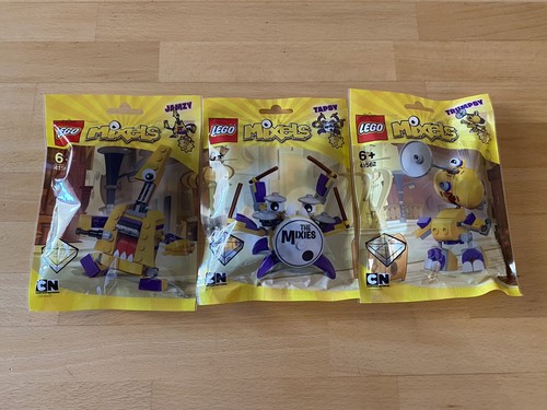 LEGO Mixels Series 7 Mixies Set 41560 Jamzy 41561 Tapsy 41562 Trumpsy ...