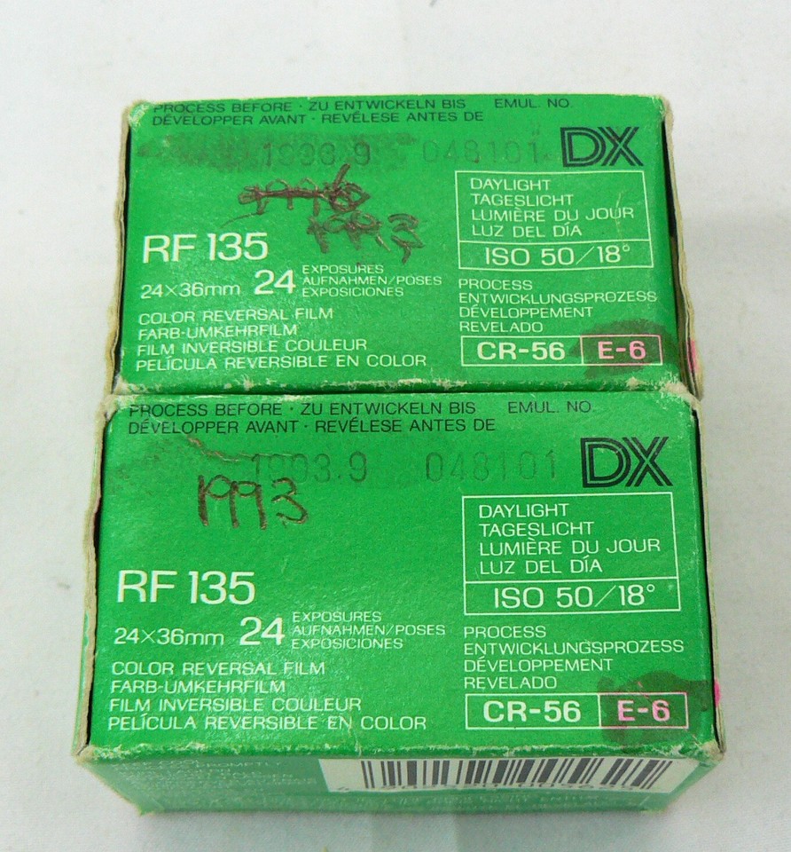 Fujifilm Fujichrome 50 Professional expired 35mm color slide film - 2 ...