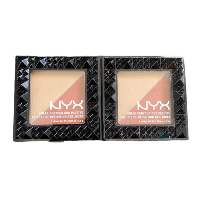 (2) NYX Cheek Contour Duo Palette New & Sealed CHCD03 - Perfect Match ...