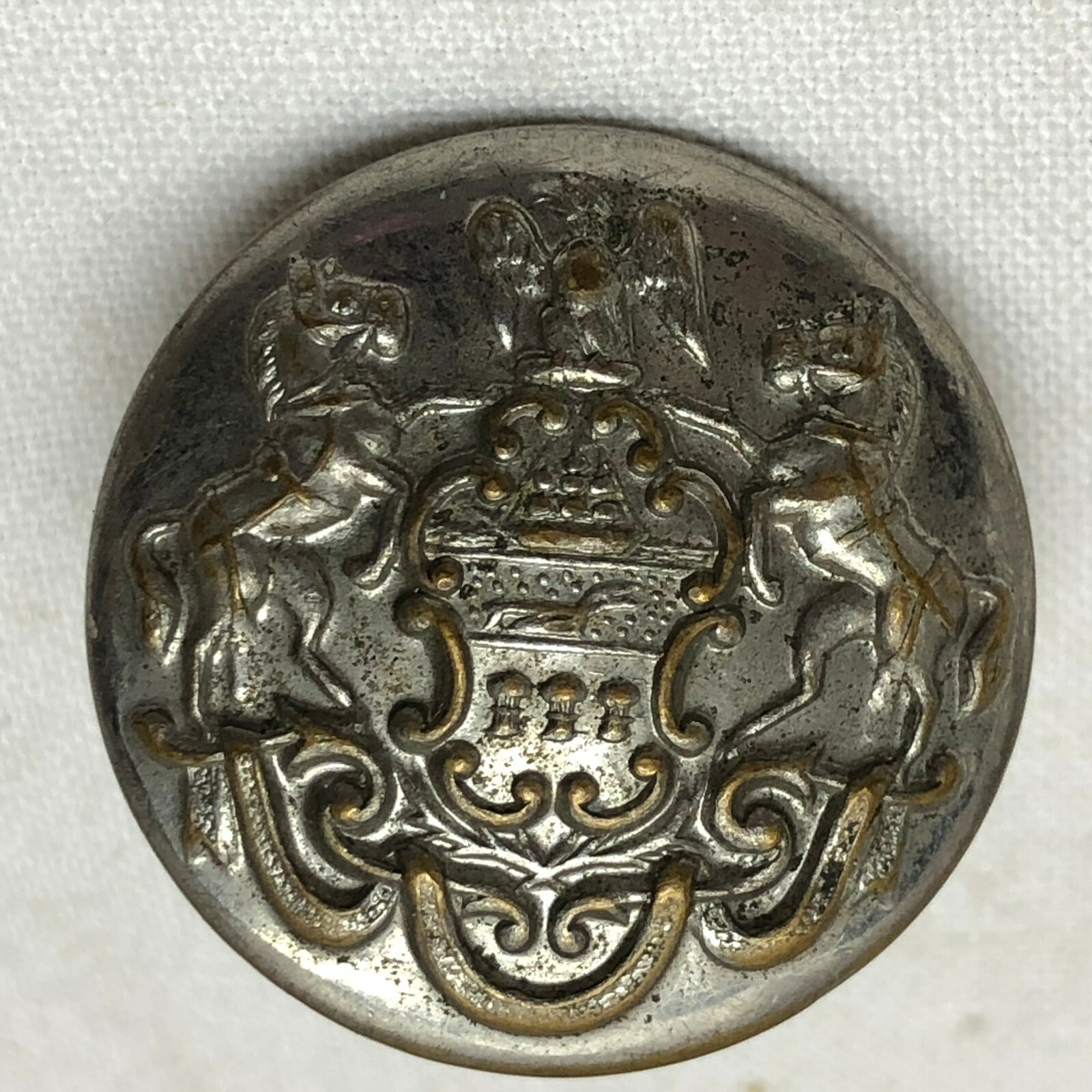 3 Vintage Metal Buttons Horstman Philadelphia and Waterbury Button | eBay