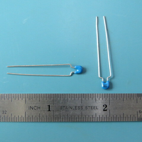 MERITEK RD16XR-222K-500 Qty of 400 per Lot MERITEK RADIAL CERAMIC ...