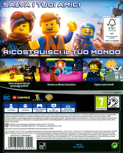The LEGO Movie 2 PS4 Playstation 4 WARNER BROS | eBay