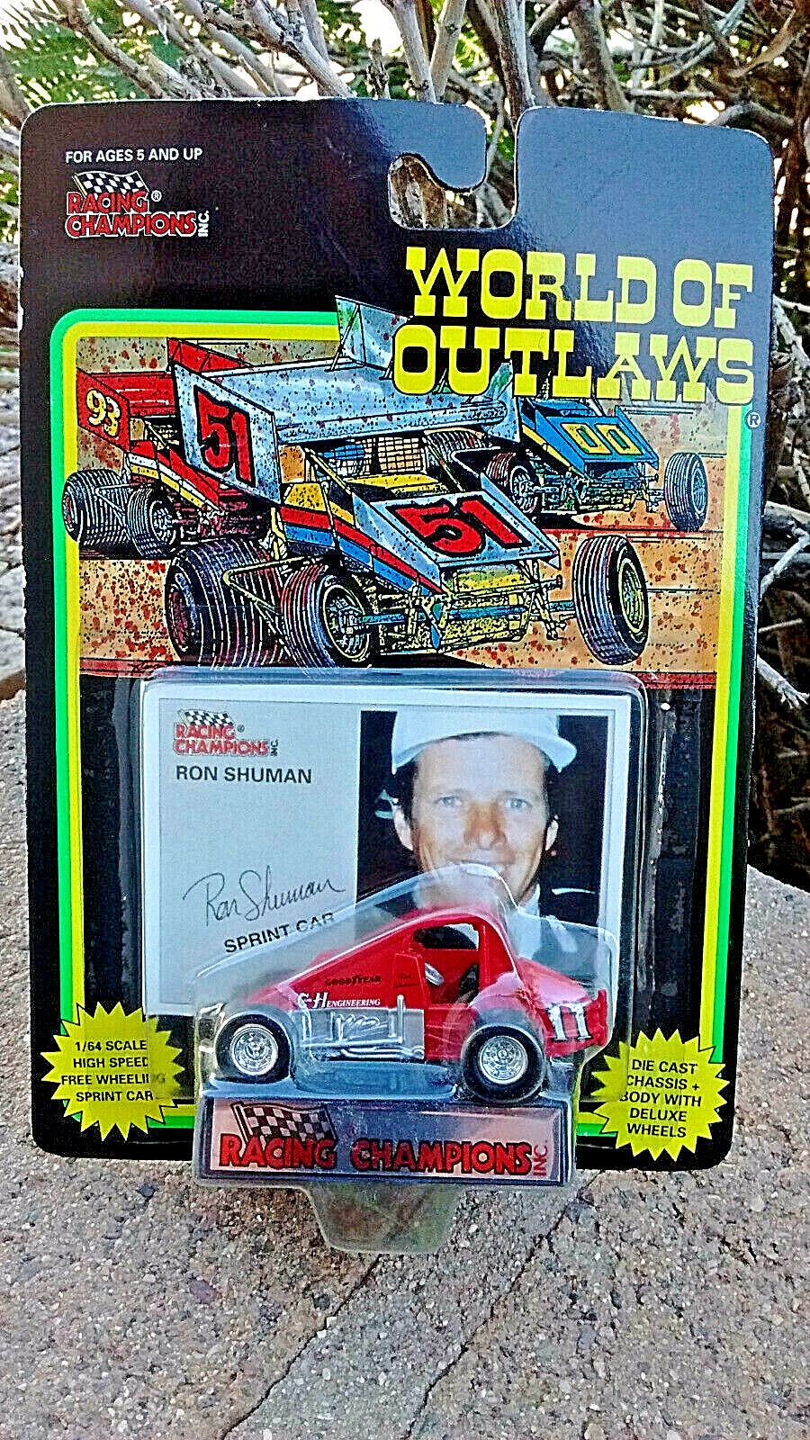New Ron Shuman World Of Outlaws 1:64 Sprint Car Diecast Racing ...