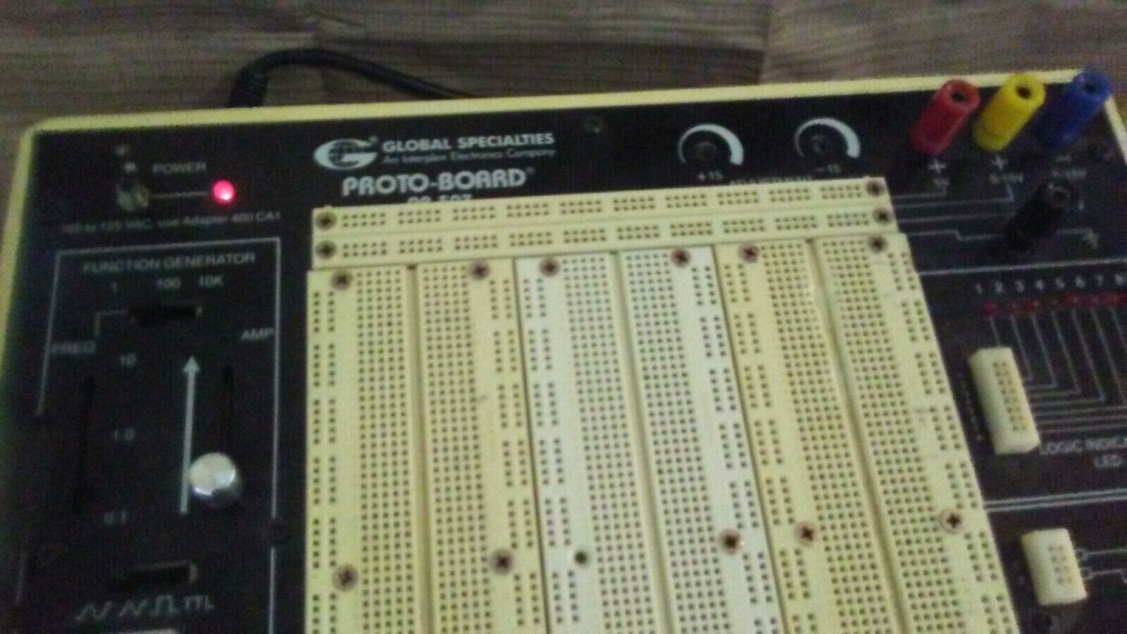 Global Specialties PB-503 Proto Board Analog & Digital Design Trainer ...