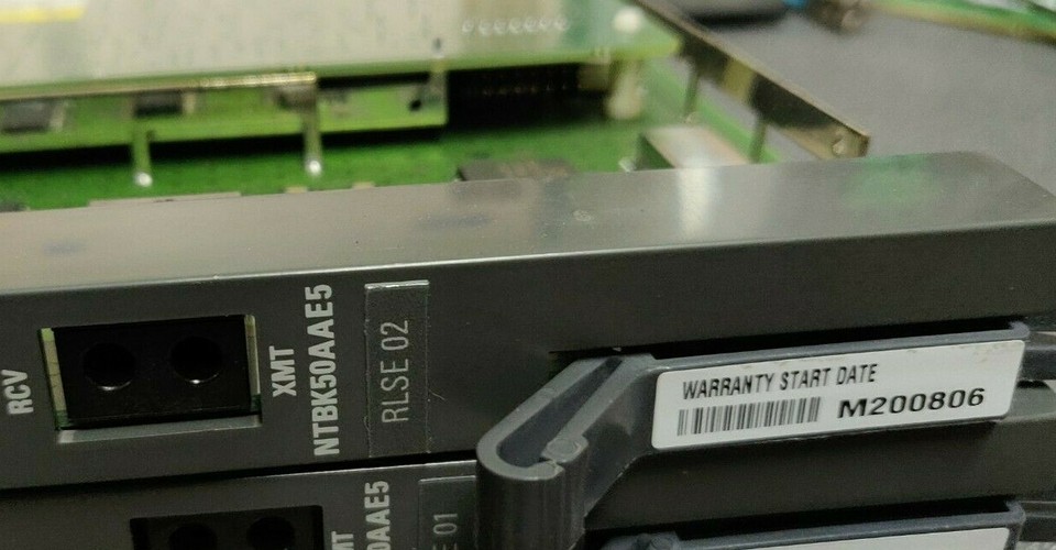 Nortel 2Mb PRI NTBK50AAE5 RLSE 02 MG1000 Line Card w/ NTAK20BDE5 ...