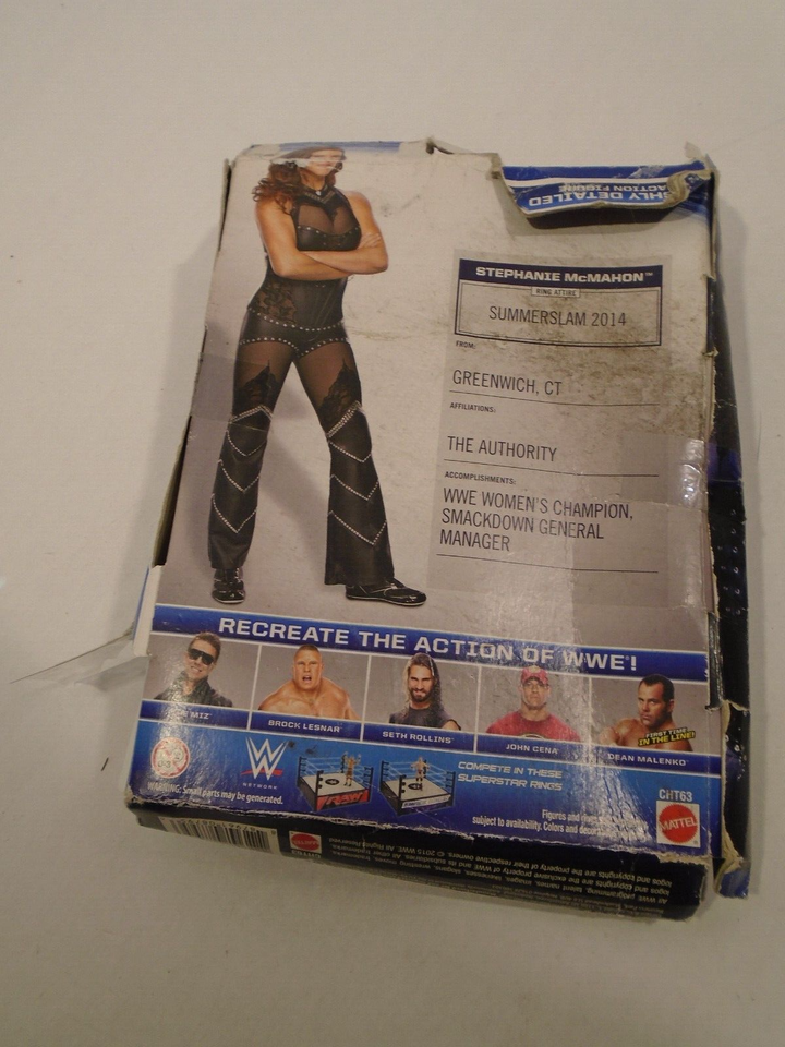WWE Action Figure Stephanie McMahon Elite Series #37 Mattel Wrestling ...