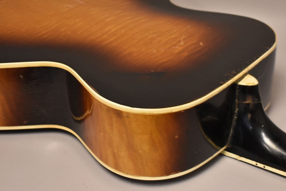 1930s Slingerland Nite-Hawk Archtop Acoustic Husk Project For Repair w ...